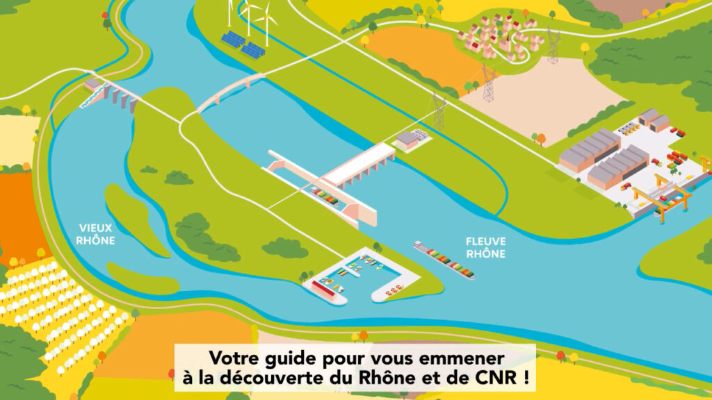 A la source - Comment est aménagé le fleuve Rhône